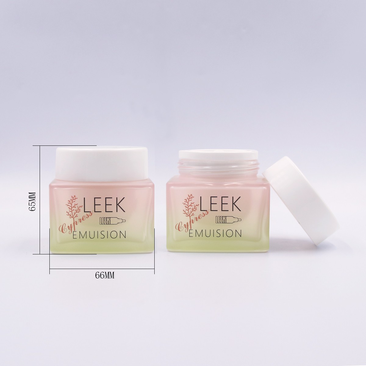 China 50g square cream bottle (with liner)（GS-25D） factory and ...